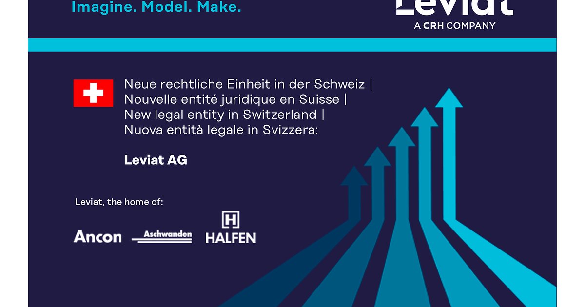 Nuova entità legale in Svizzera: Leviat AG | Ancon (it)